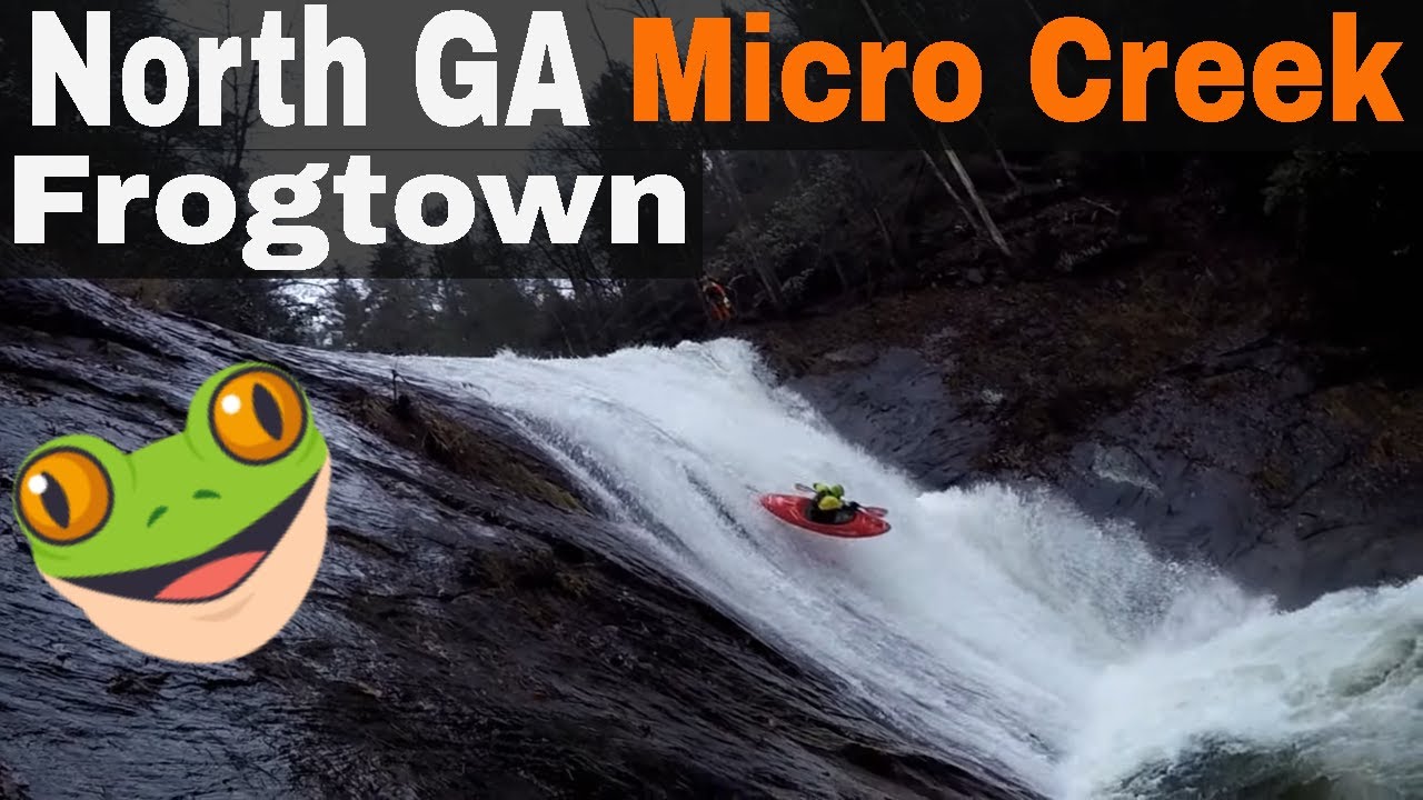 North GA Micro Creeking "Frogtown Creek" - YouTube