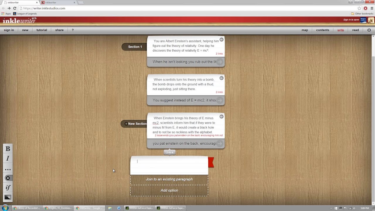 Create Your Own Alternate History Story Example - YouTube
