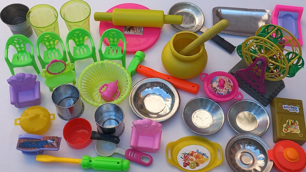 Diy Unboxing Amazing Mini Plastic Kitchen Set |Hello kitty Kitchen Set ...