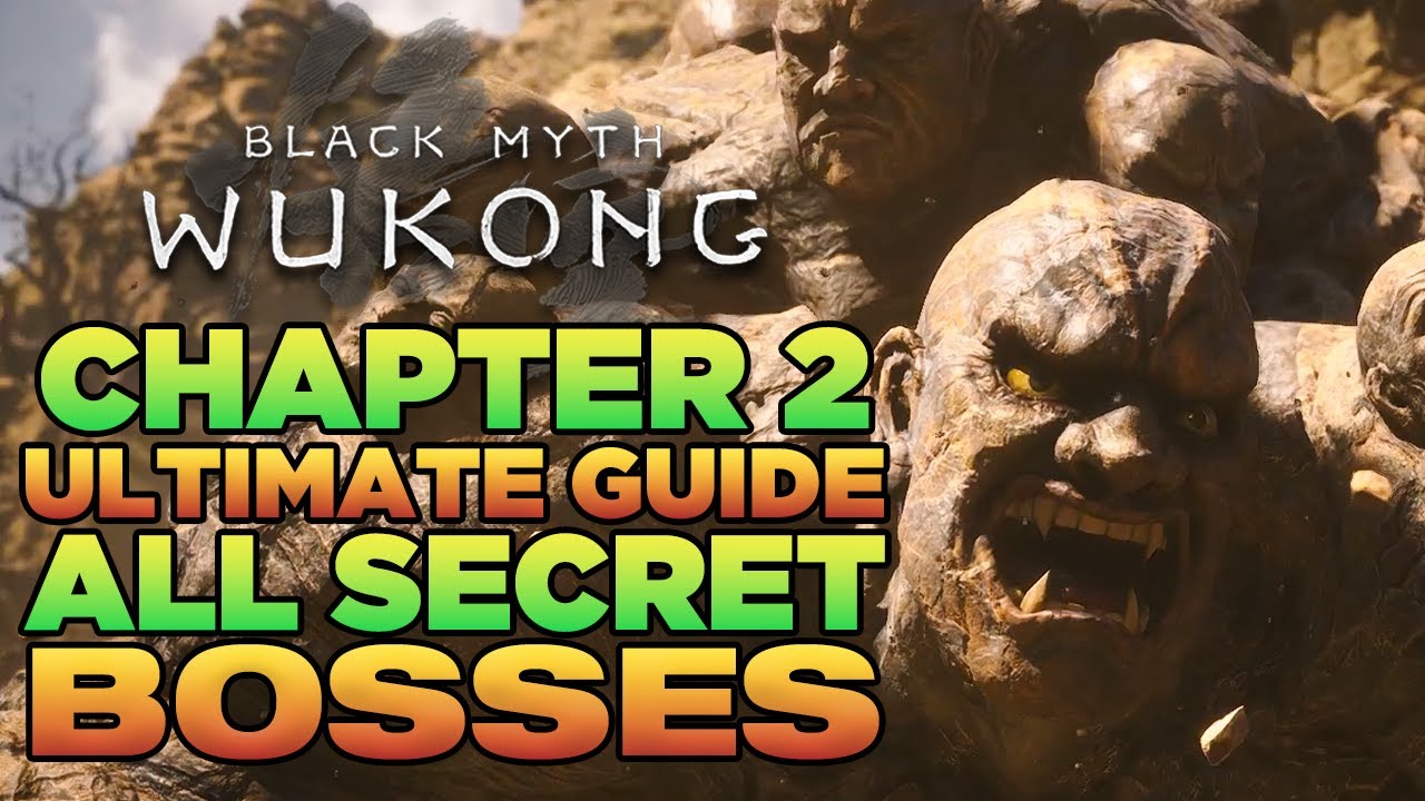 ALL 6 SECRET Boss Locations in Chapter 2 | Black Myth Wukong Guide ...