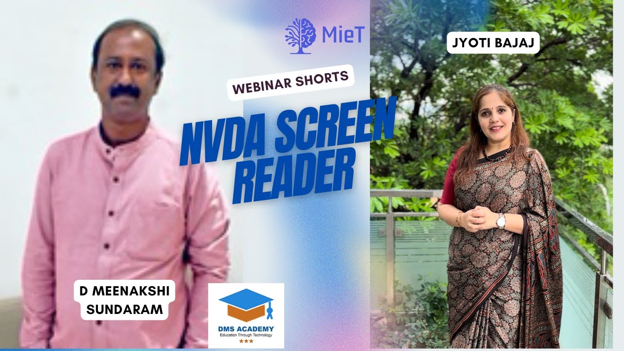 NVDA (NonVisual Desktop Access) Screen Reader - YouTube