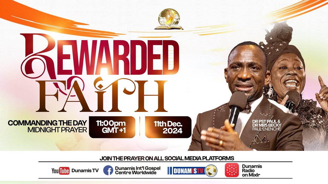 COMMANDING THE DAY-REWARDED FAITH REBROADCAST. 12-12-2024 - YouTube