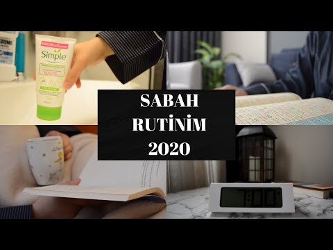 VERİMLİ GÜNLER VERİMLİ SABAHLARLA BAŞLAR || Sessiz Vlog || Sabah Rutinim 2020