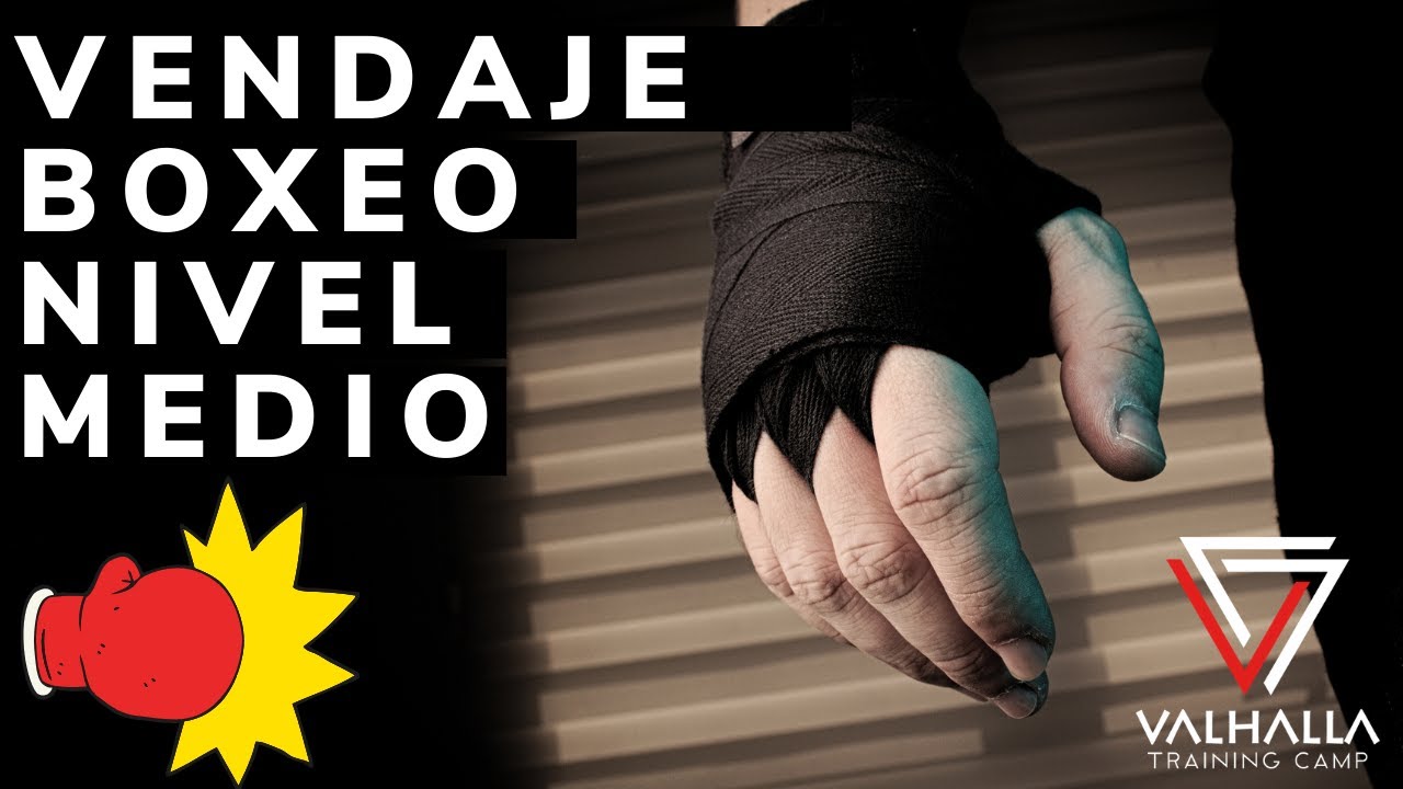 Vendaje Boxeo FitBoxing 🥊 Nivel Intermedio | Como vendar manos y ...