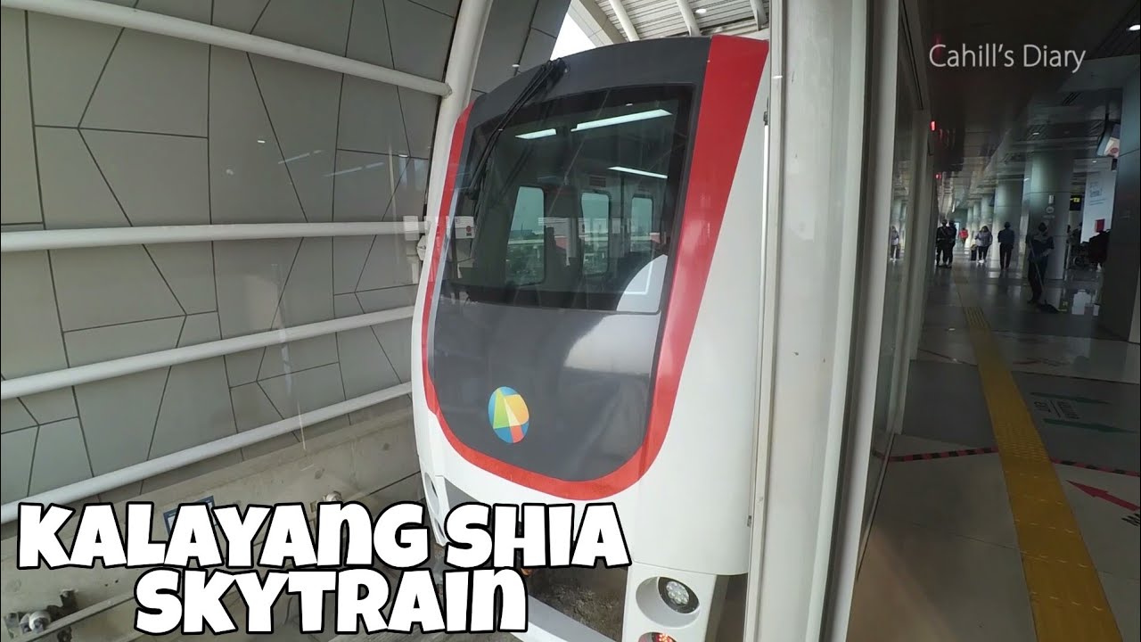 Trip Report Naik Kalayang Skytrain Bandara Soekarno-Hatta Jakarta - YouTube