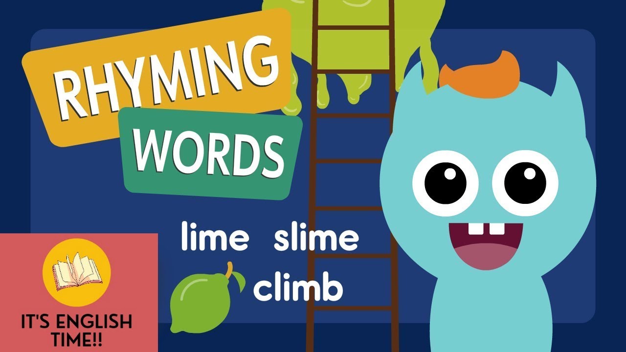 List of Rhyming Words | It's English Time - YouTube