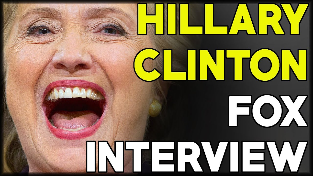 Hillary Clinton Interview On FOX NEWS SUNDAY July 31, 2016 - YouTube