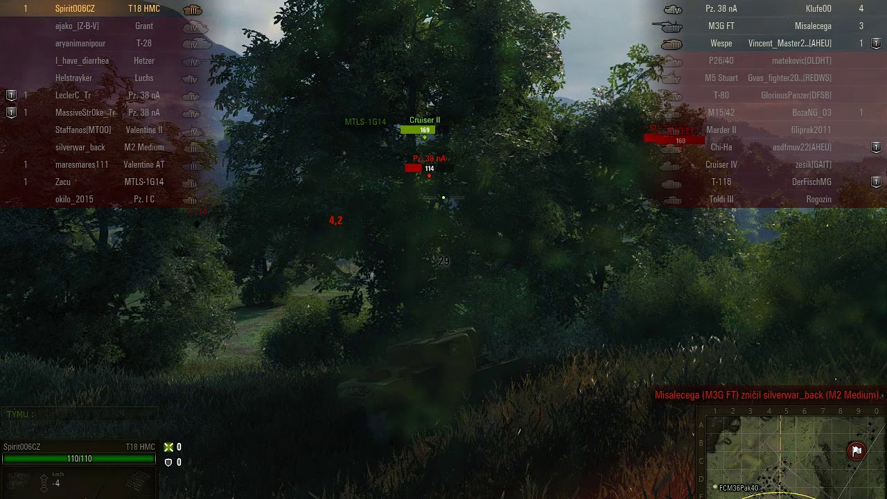 World Of Tanks #87 - T18 HMC - Naslepo (2) - YouTube