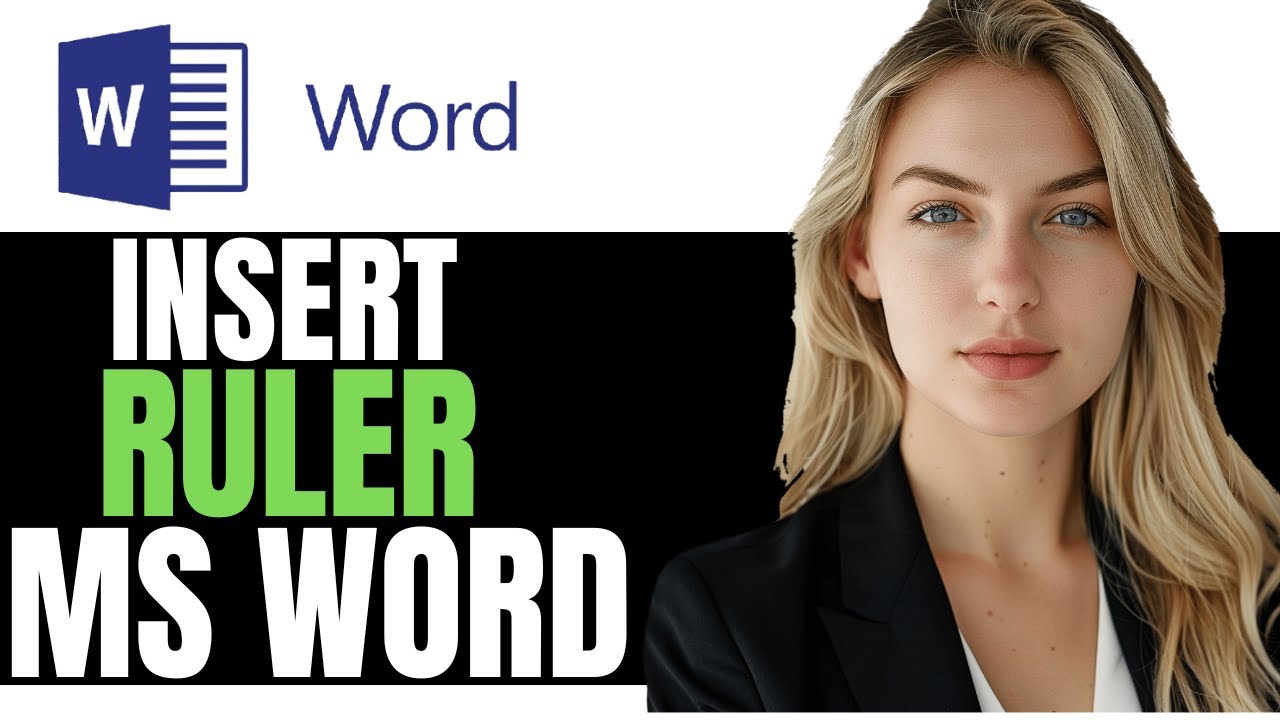 NEW! HOW TO INSERT RULER IN MS WORD 2024 - (EASY GUIDE) - YouTube