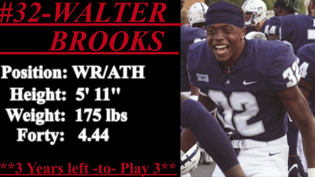 2020-Street Light Recruiting- D-1 TRANSFER- WR-Walter Brooks (5' 11 ...