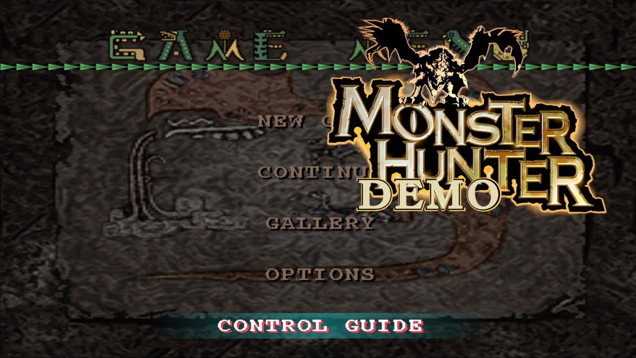 Monster Hunter 1 | European Demo Version - YouTube