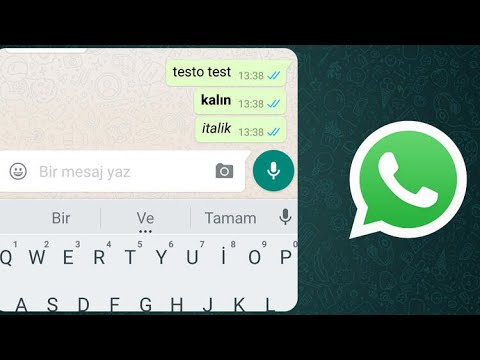 Whatsapp’da Farklı Şekillerde Yazmak İçin Ne Yapmalıyız