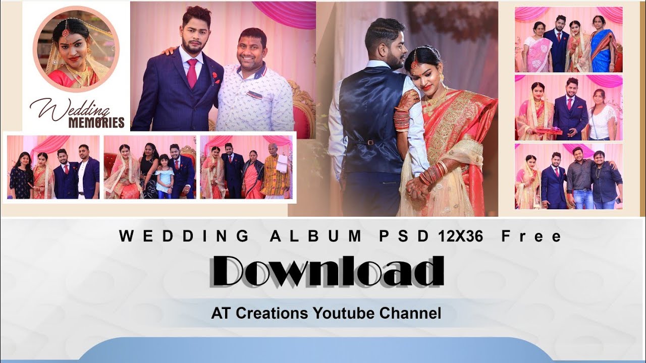 Download Free Wedding Album Design Psd | Free Psd Files Download | Free ...