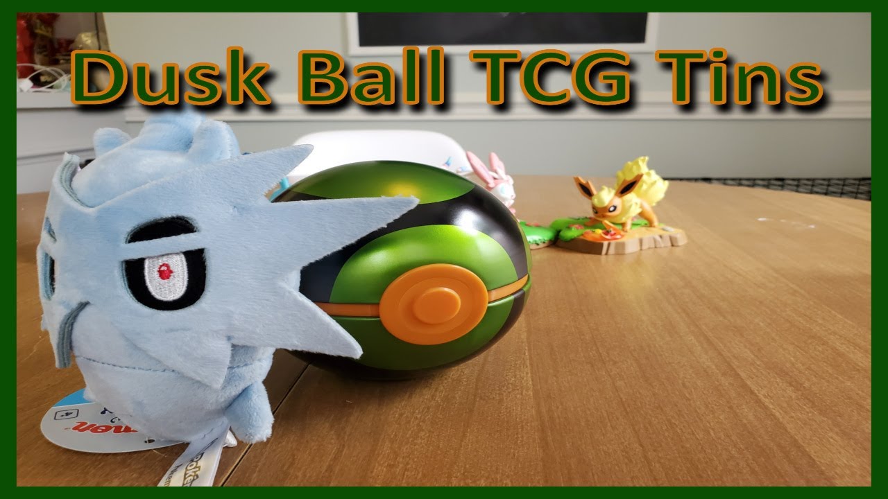 Dusk Ball Tin Opening | Pokemon TCG - YouTube