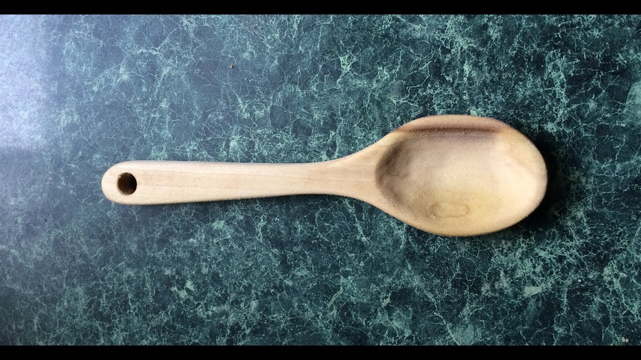 Pallet Scrap to Carved Wooden Spoon - YouTube