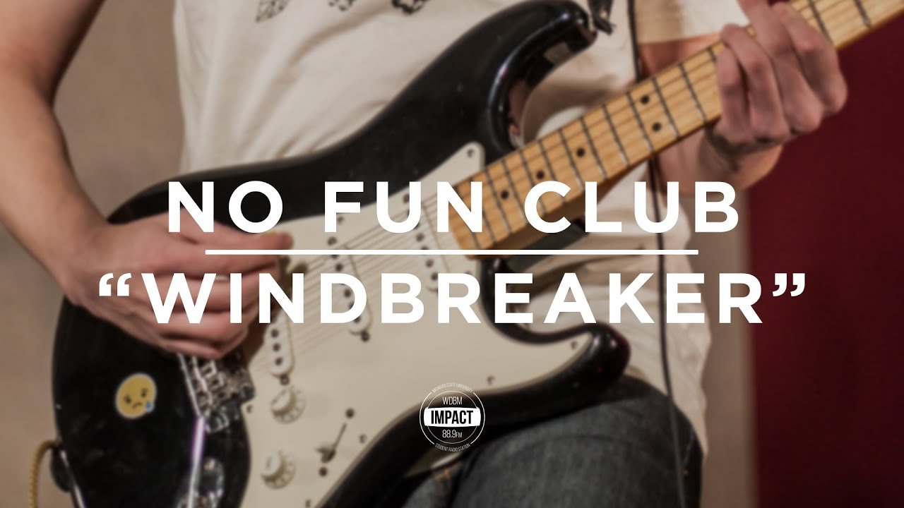 No Fun Club - "Windbreaker" (Live @ WDBM) - YouTube
