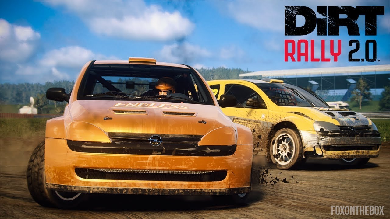 Opel Corsa Super 1600 - Rallycross - Silverstone, England | Dirt Rally ...