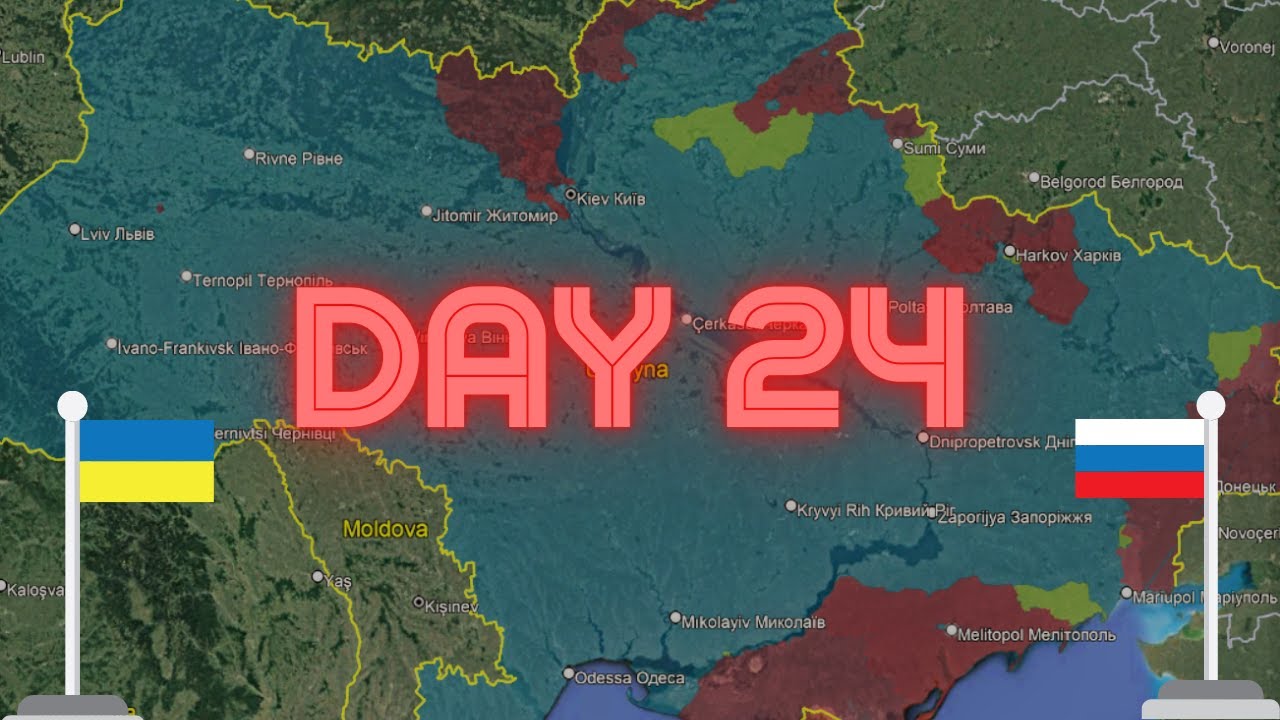 Ukraine War / Day 24 and current situation 2022 #Ukraine #Russia #NATO ...