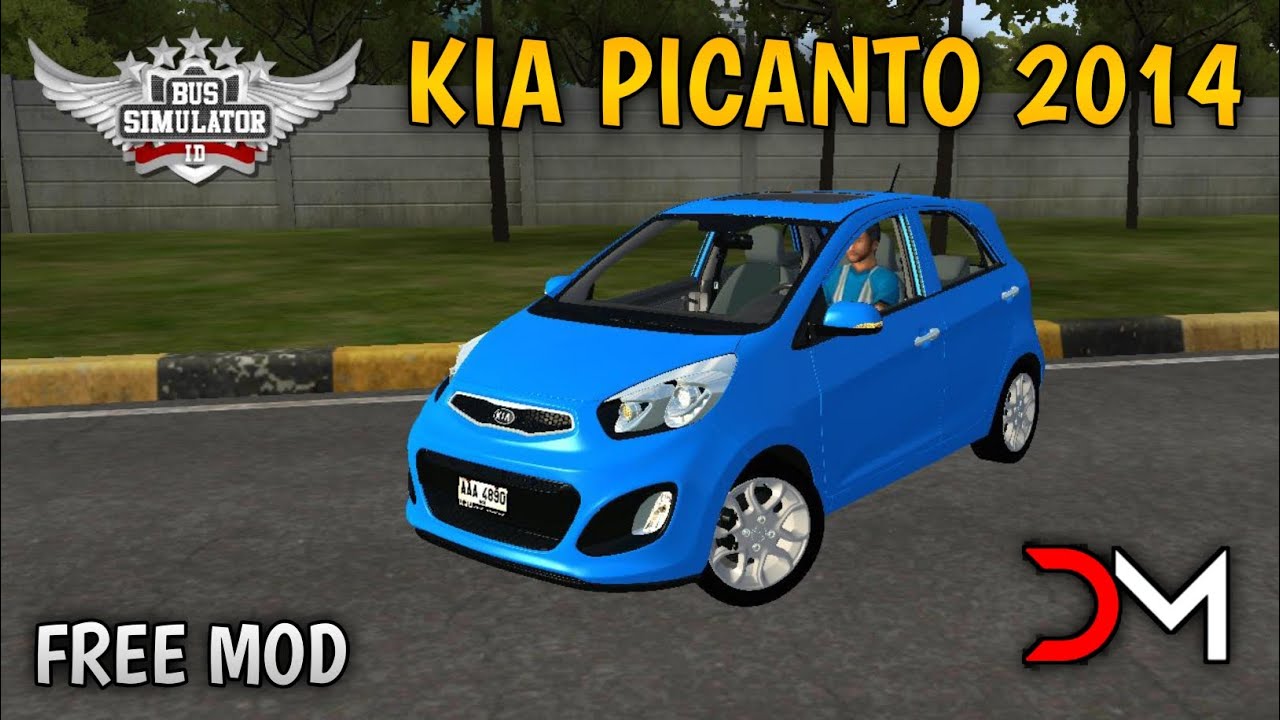 SHARE MOD KIA PICANTO 2014 || BUSSID - YouTube