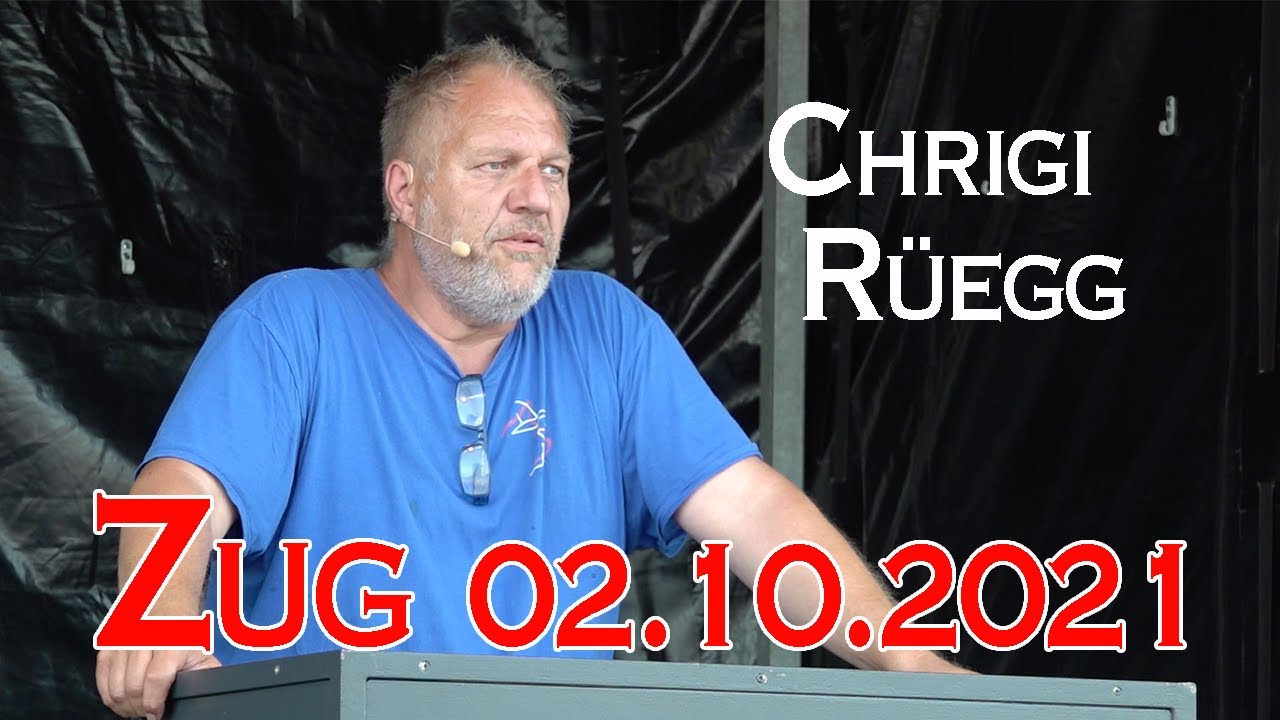 Kundgebung Zug 02.10.2021 | Chrigi Rüegg: "Gesellschaft der Zukunft ...
