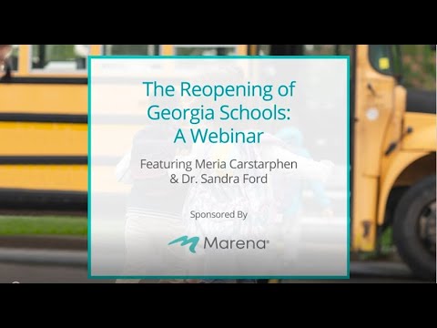 The Reopening of Georgia Schools: A Webinar - YouTube