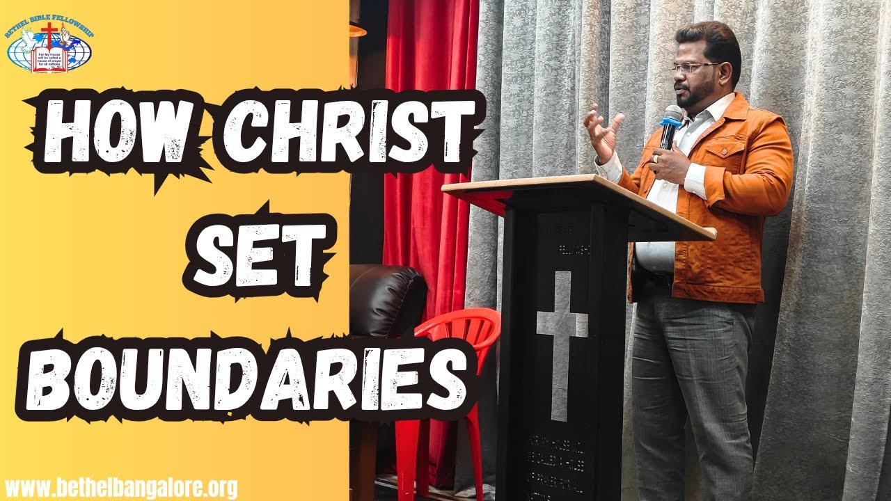 LIVE: Sunday Service | "How Christ Set Boundaries " |Message By : Ps ...