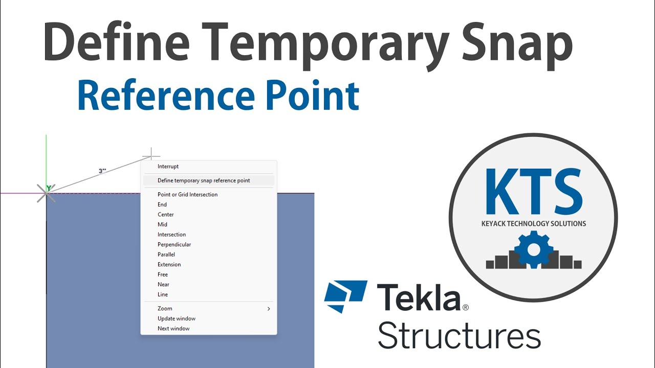 KTS - Temporary Snap Reference Point - YouTube
