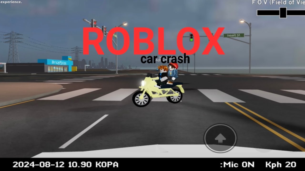 ROBLOX Car crash compilation 8 - YouTube