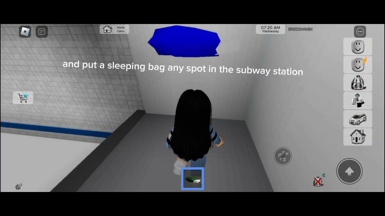 how to look under the map in the subway station in Brookhaven - YouTube