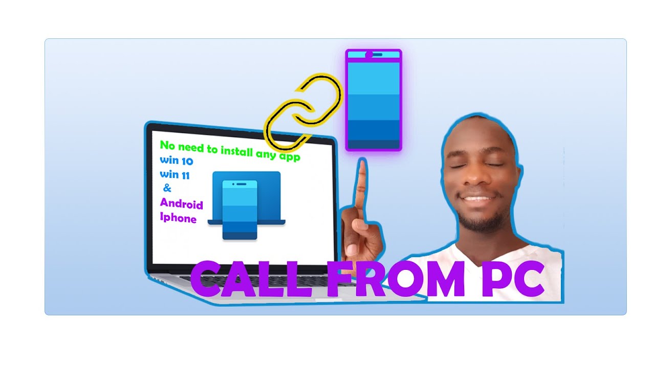 CALL ON COMPUTER use your number|| Windows 10, windows 11 //YOUR PHONE ...