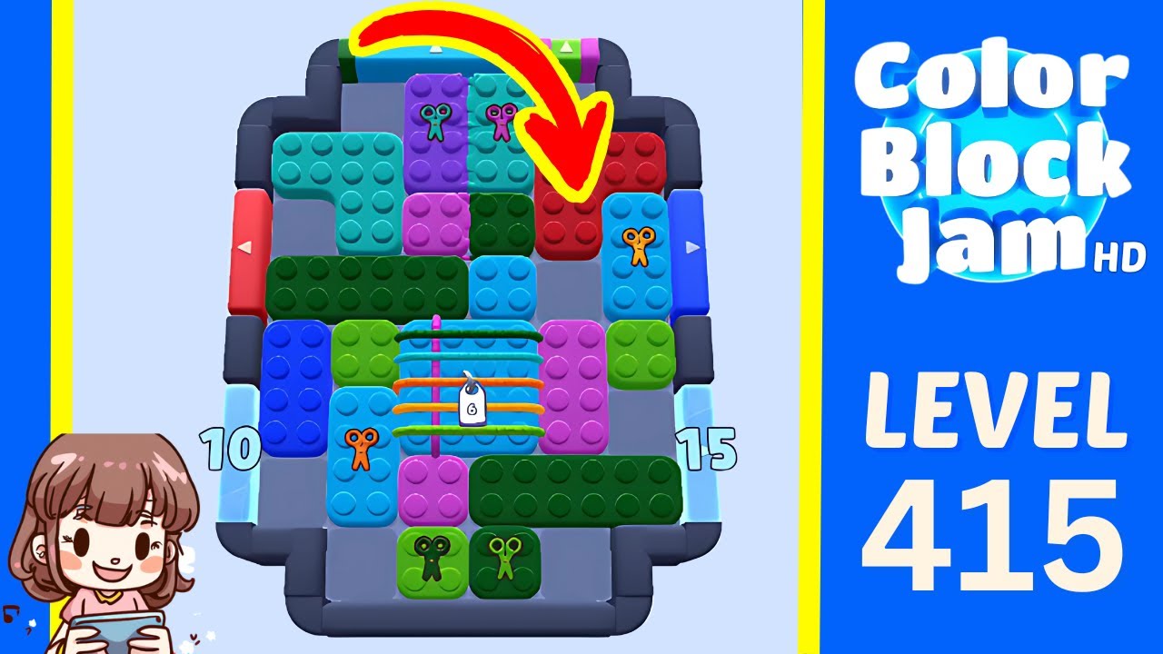 Color Block Jam Level 415 Solution Walkthrough - YouTube