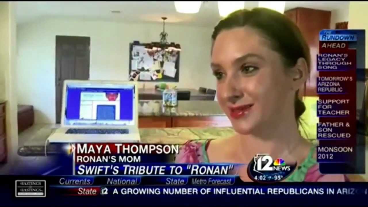 Interview With Maya Thompson "Ronan" Co-writer and Mother - YouTube