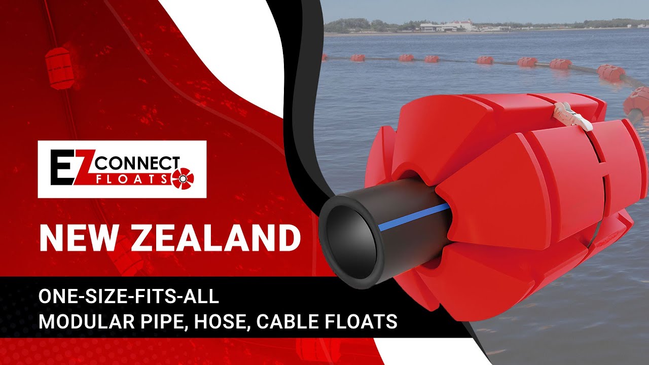 EZ Connect Floats Modular One-Size-Fits-All Pipe and Hose Floats ...