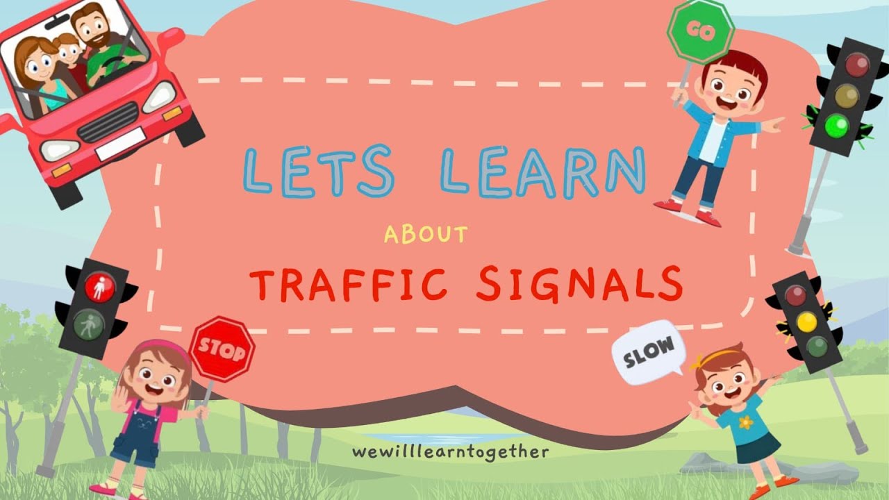 Traffic light song| Red Light, Green Light Nursey Rhymes For Kids - YouTube