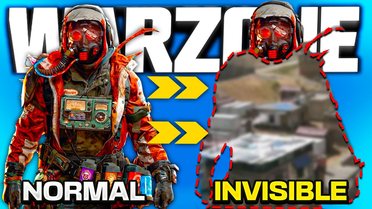 ¡LA NUEVA SKIN con INVISIBILIDAD TOTAL de WARZONE! - SKIN INVISIBLE ...