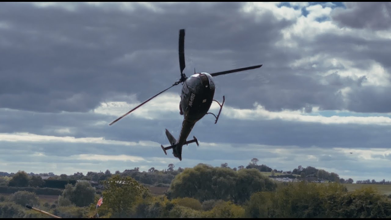 Aérospatiale Gazelle Extreme Takeoff / EXTREME CLOSE UP Take offs - 4K ...