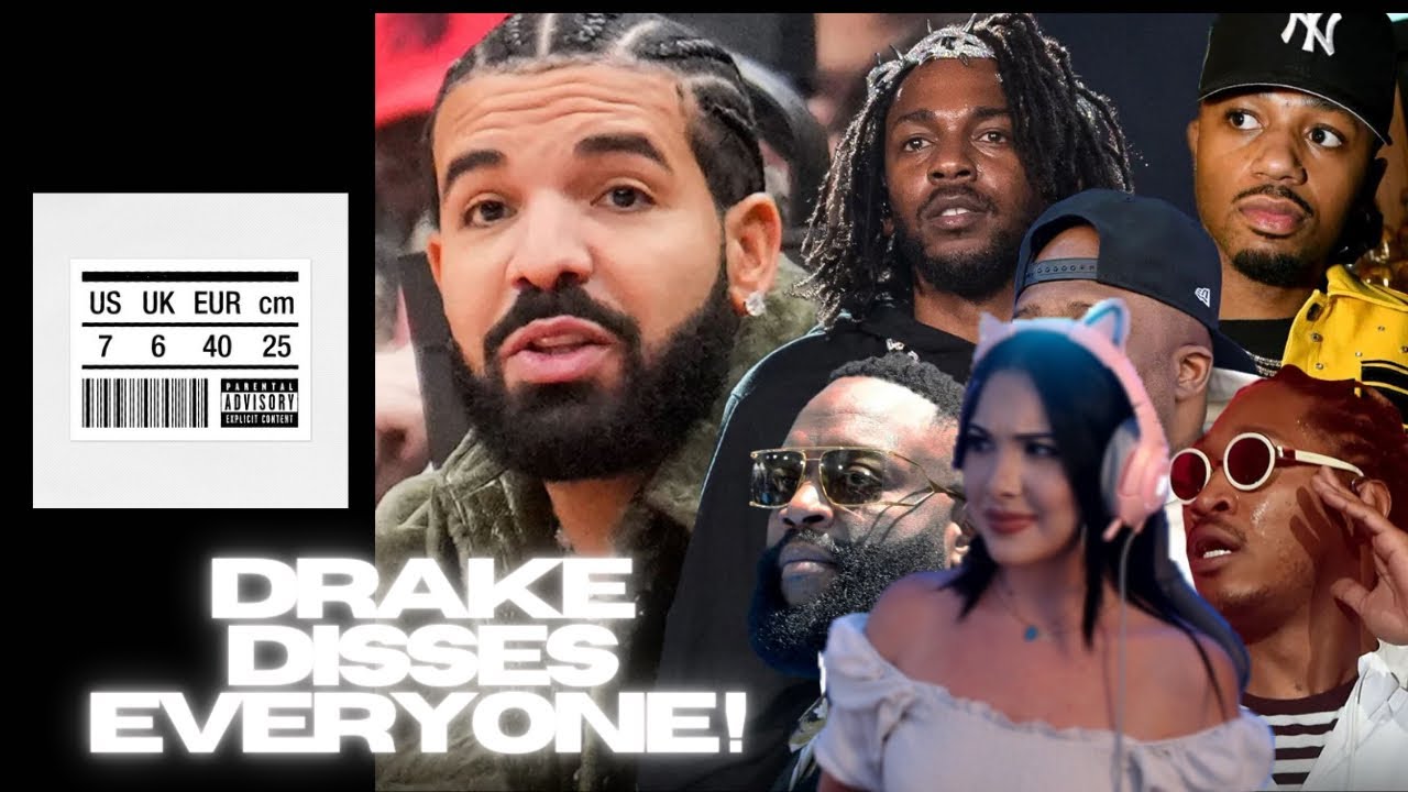 DRAKE VS EVERYONE????? PUSH UPS - REACTION!! (KENDRICK DISS) - YouTube