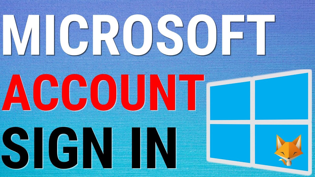 Windows 11: Sign In To Microsoft Account - YouTube