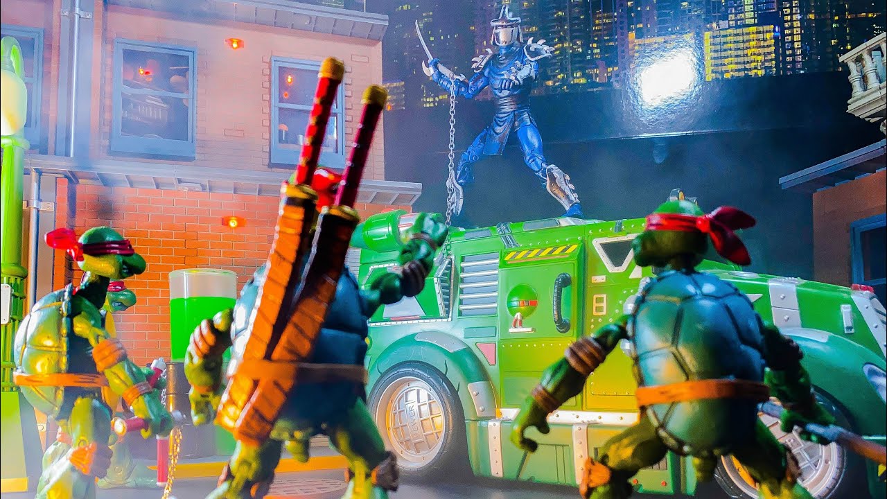 Mirage TMNT Toy Photography Part 1 - YouTube