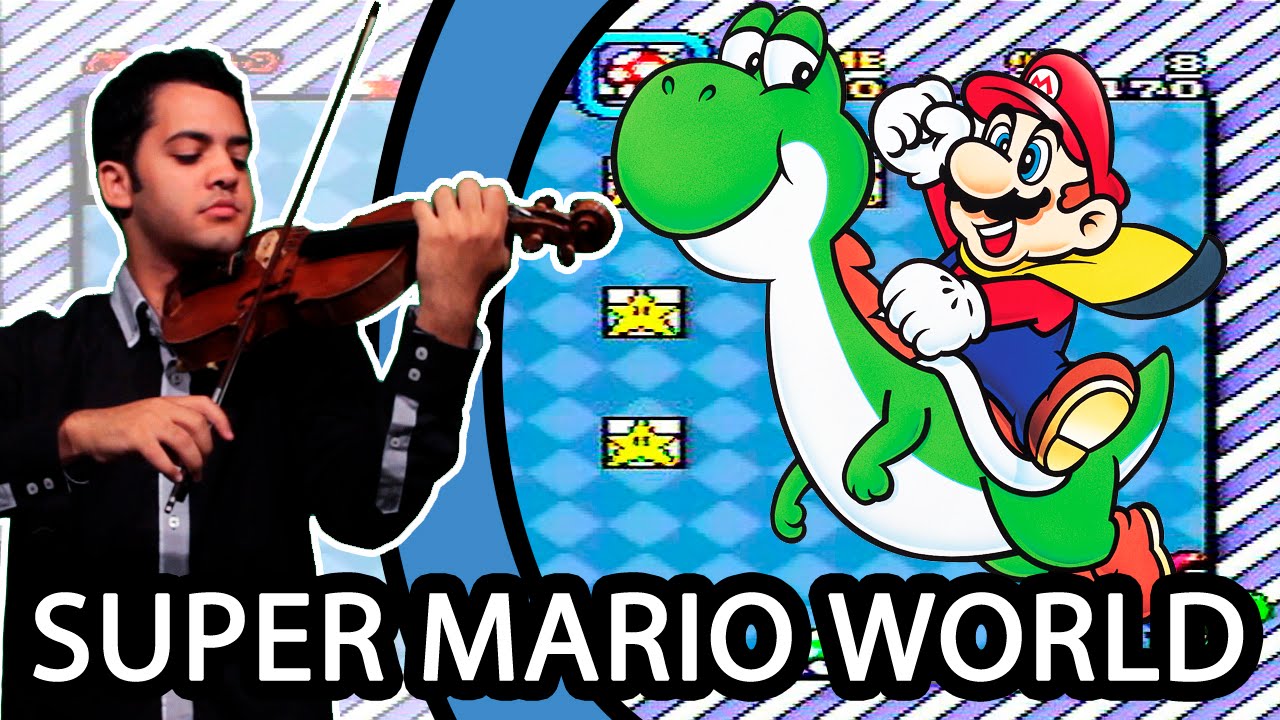 SUPER MARIO WORLD - Bonus Theme (Violin / Violino) - YouTube
