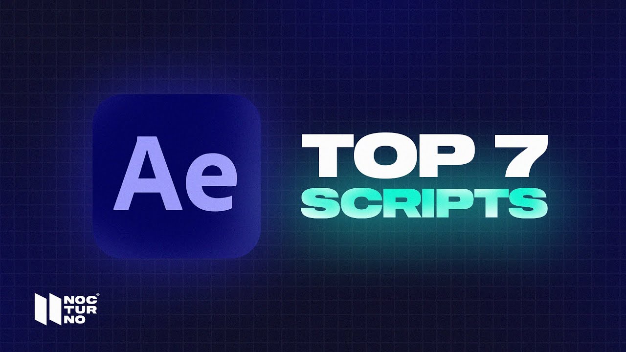 Top 7 Mejores Scripts para After Effects 2020 | Mejora tu velocidad ⚡ ...