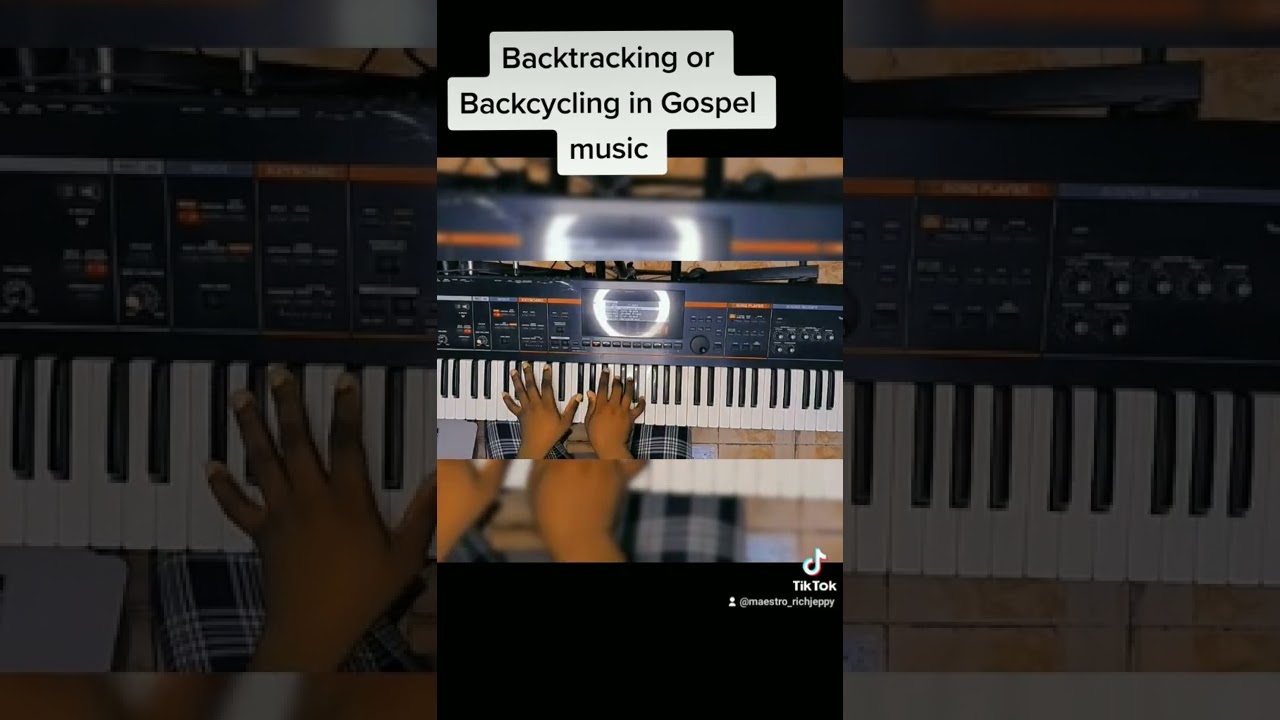 Backtracking or Backcycling in Gospel music #gospel #backtracking #tutorial - YouTube