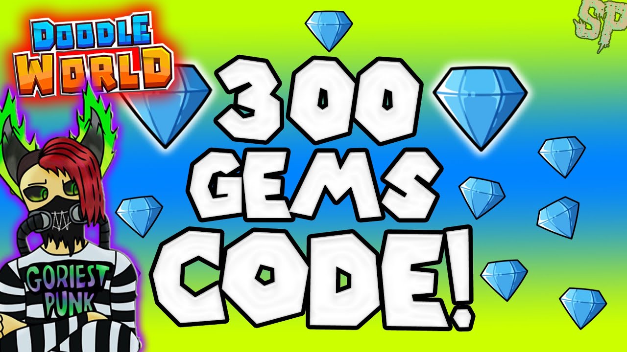 300 Gems Code! Doodle World (2023) - YouTube