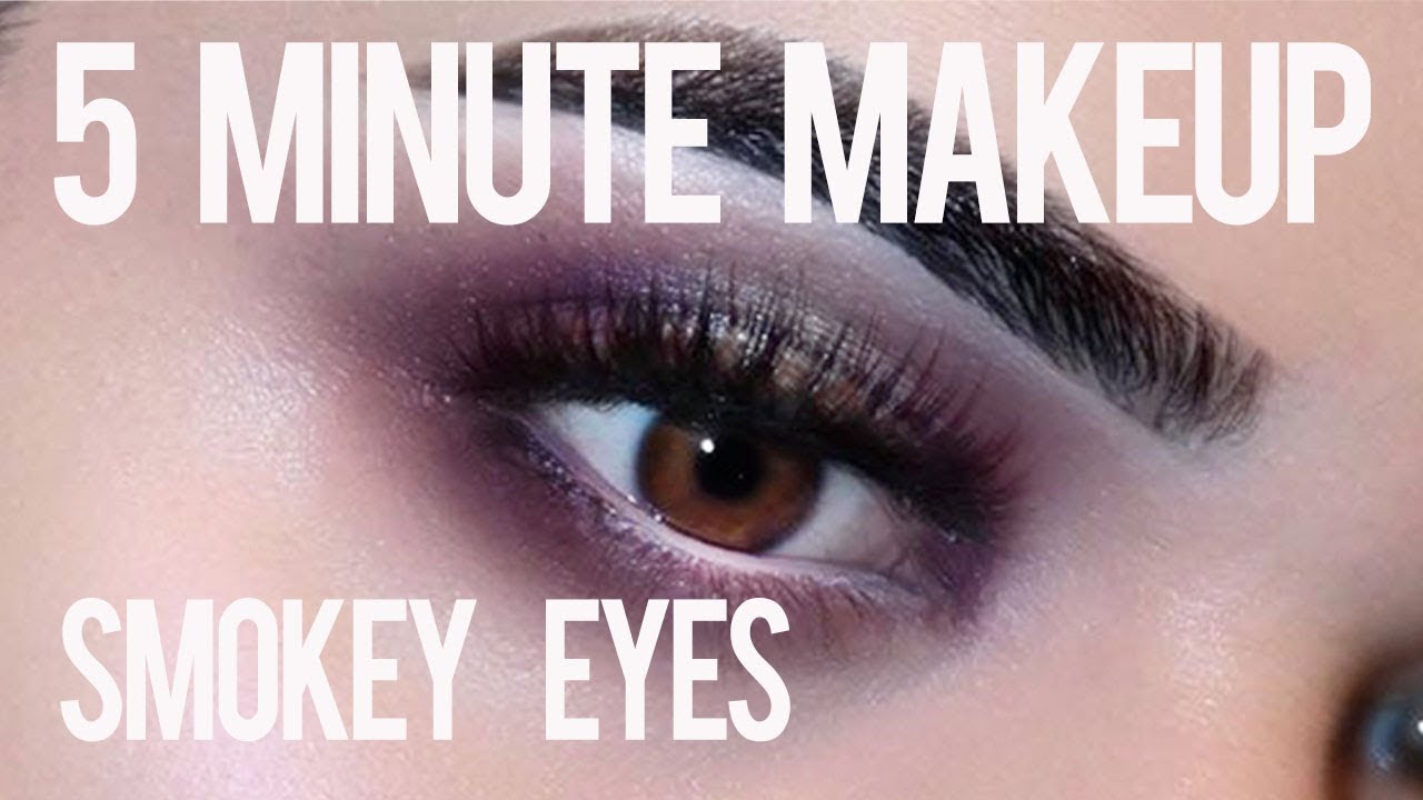 EASY 5 Minute Eye Makeup | Using ONLY 3 Eyeshadows - YouTube