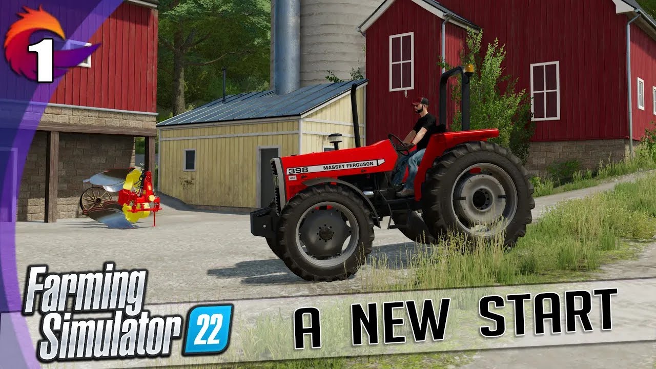Farming Simulator 22 - Starting from Scratch - Hard Difficulty - YouTube