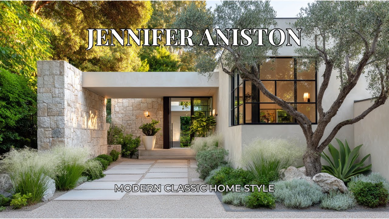 Inside Jennifer Aniston’s Modern Classic Los Angeles Home | Elegant ...