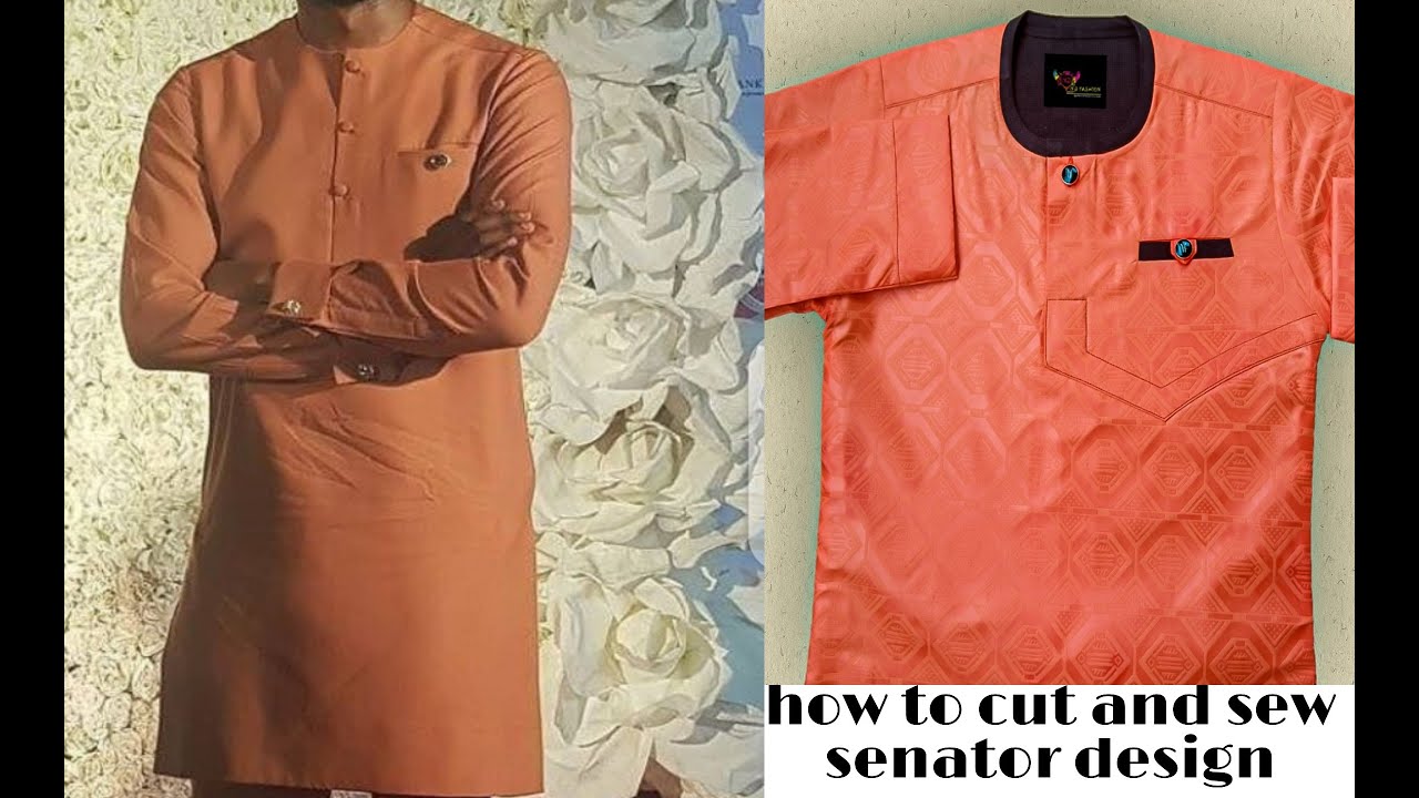 How cut and sew a senator design - YouTube