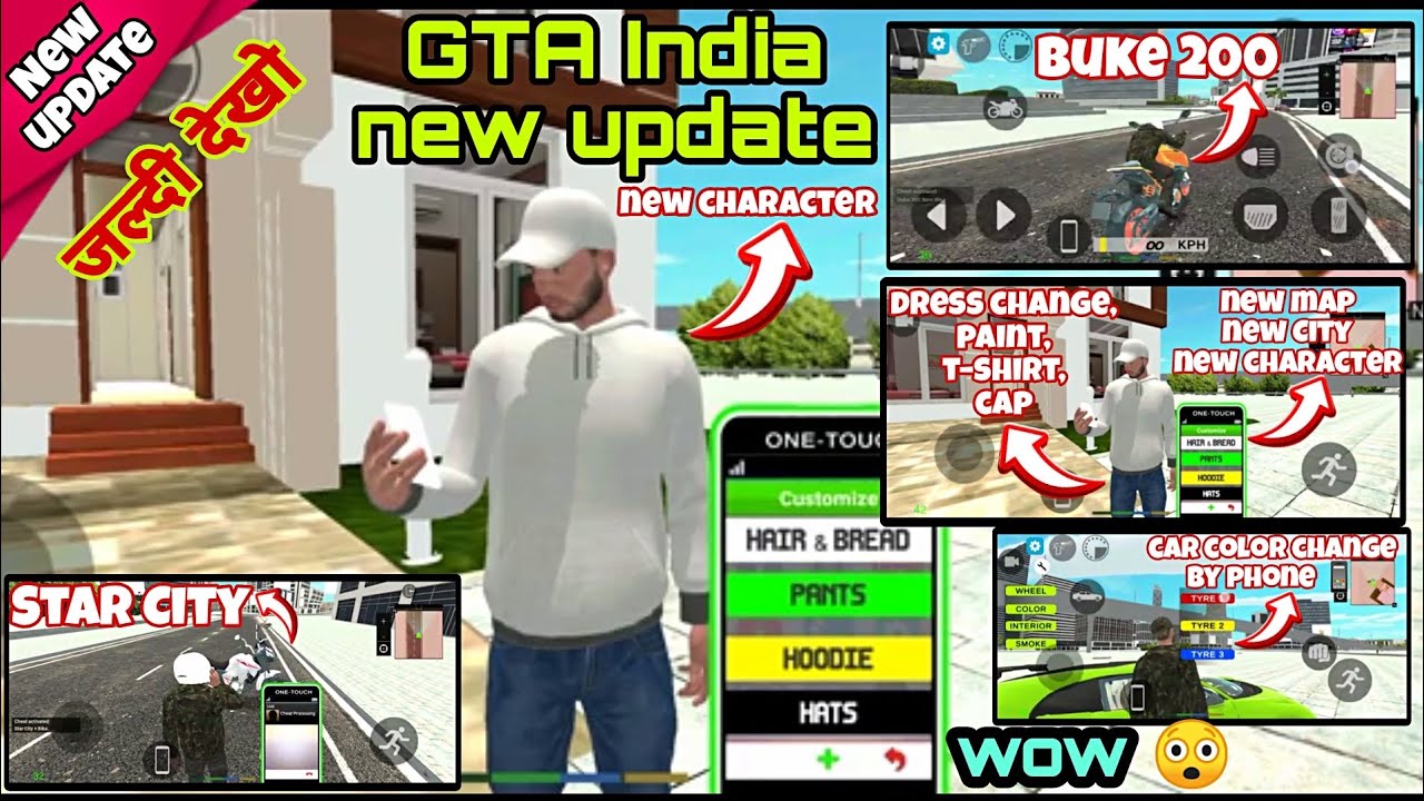 GTA India new update आ गया new update gta india indian bikes and car ...