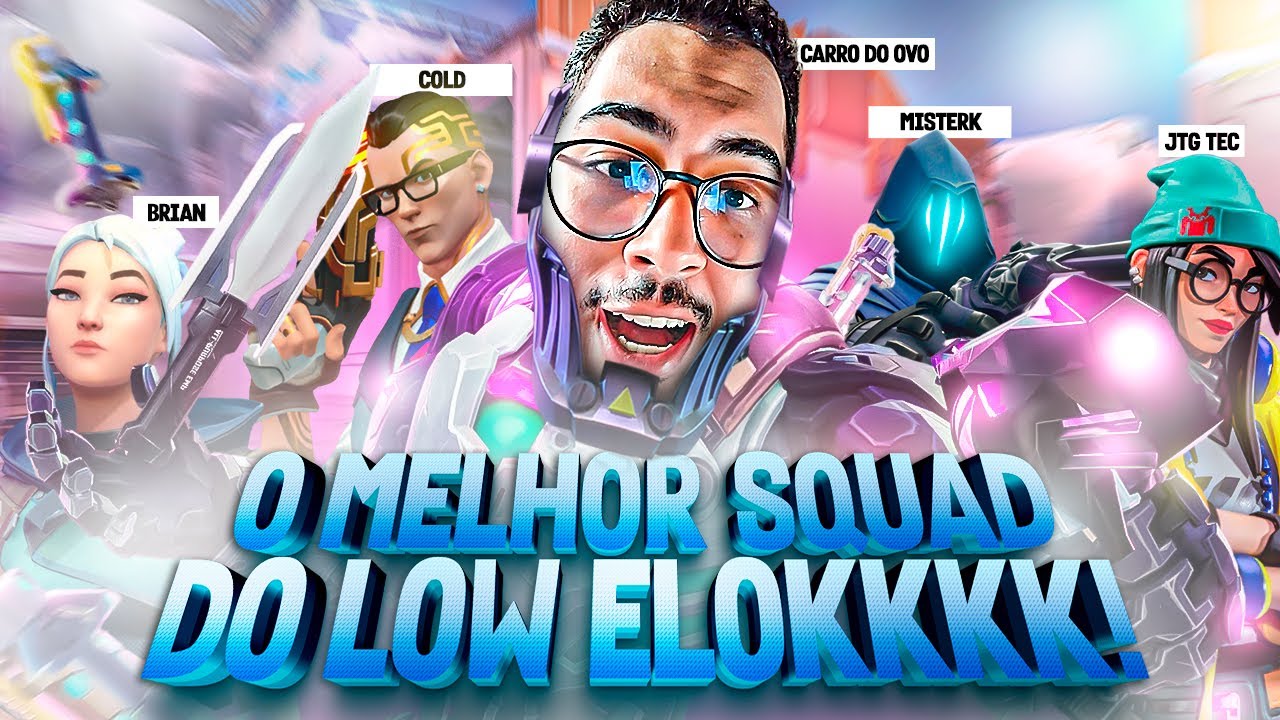 ESSE SQUAD É PURO ENTRETENIMENTOKKKK - VALORANT - CARRO DO OVO - YouTube