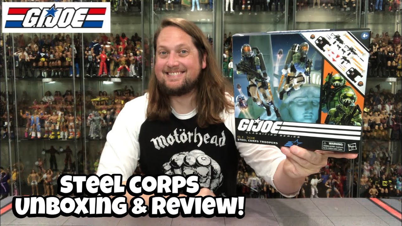 Steel Corps GIJOE Classified Series Unboxing & Review! - YouTube